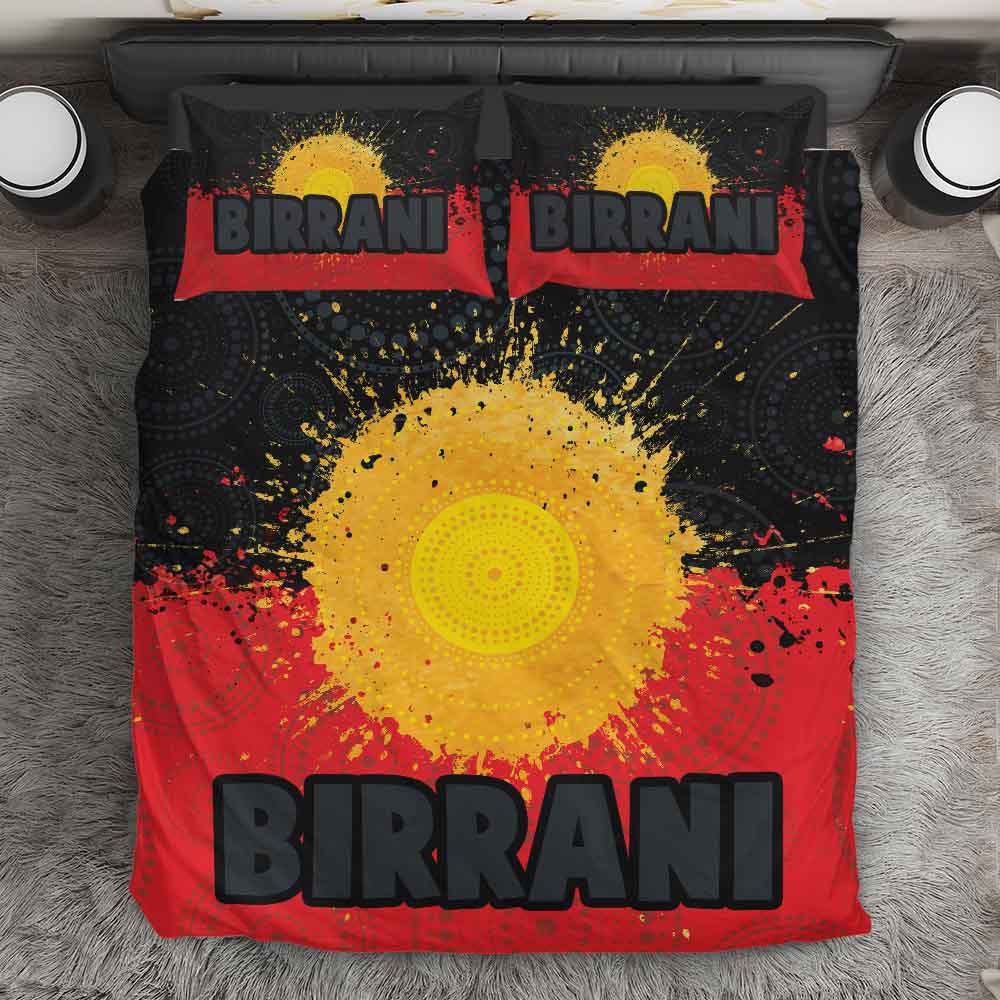 Aboriginal Flag Personalised Doona Cover Set Australia – Little Squiffy