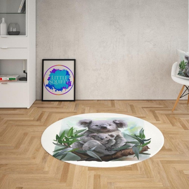 Aussie Koala Round Mat – Little Squiffy