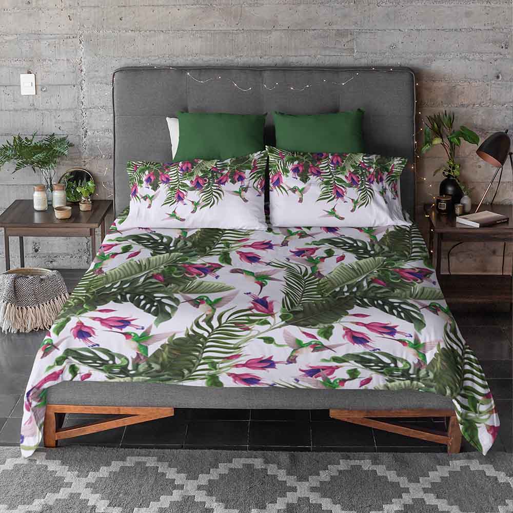 Hummingbirds Quilt Cover Set Australia – Little Squiffy