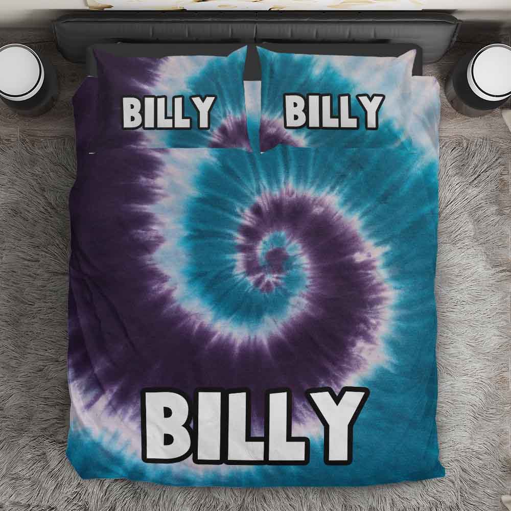 Tidal Pool Tie Dye Personalised Doona Cover Set Australia – Little Squiffy