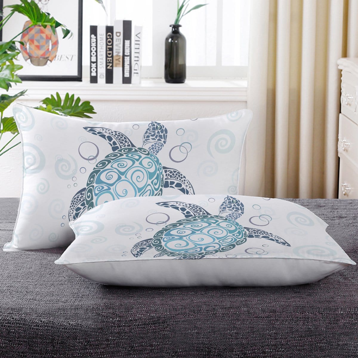 Blue Turtles Pillow Cases – Little Squiffy