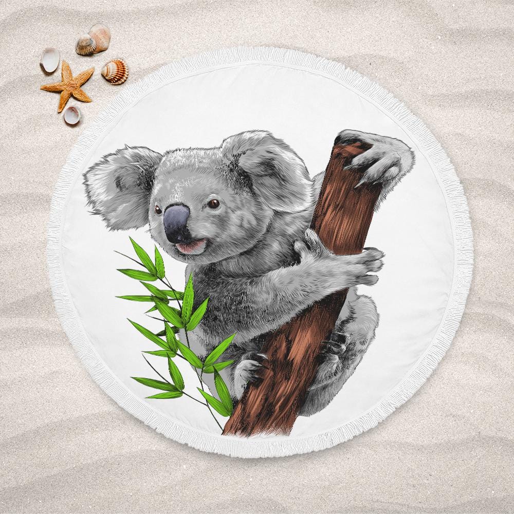 Bush Koala Lightweight Beach Towel – Little Squiffy