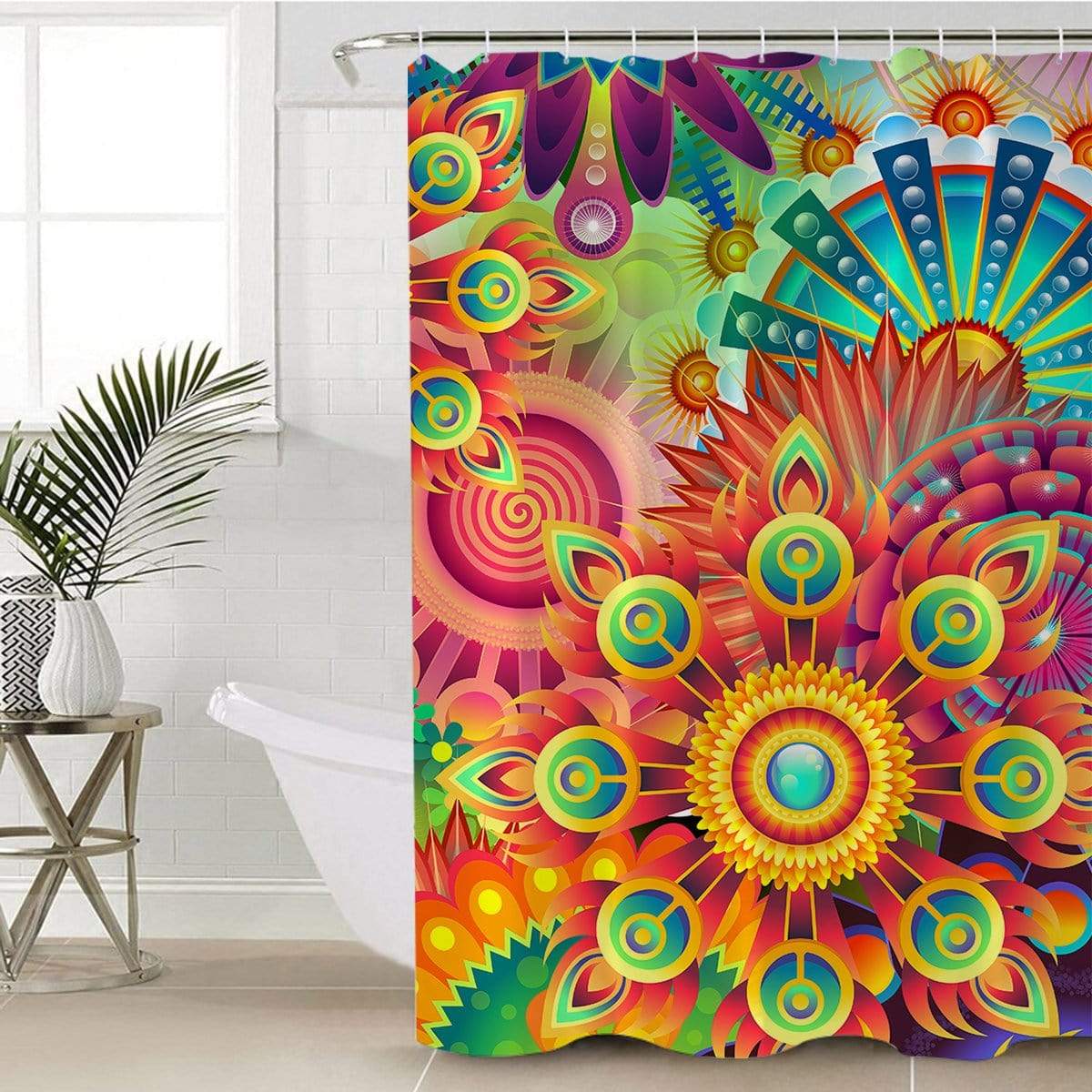 Dizzy Ziggy Shower Curtain – Little Squiffy