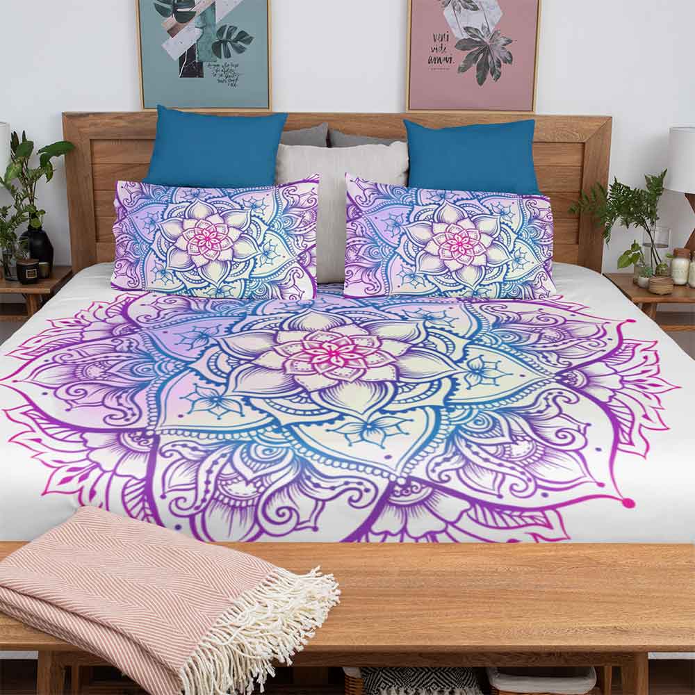 Lotus Mandala Quilt Cover Set – Little Squiffy