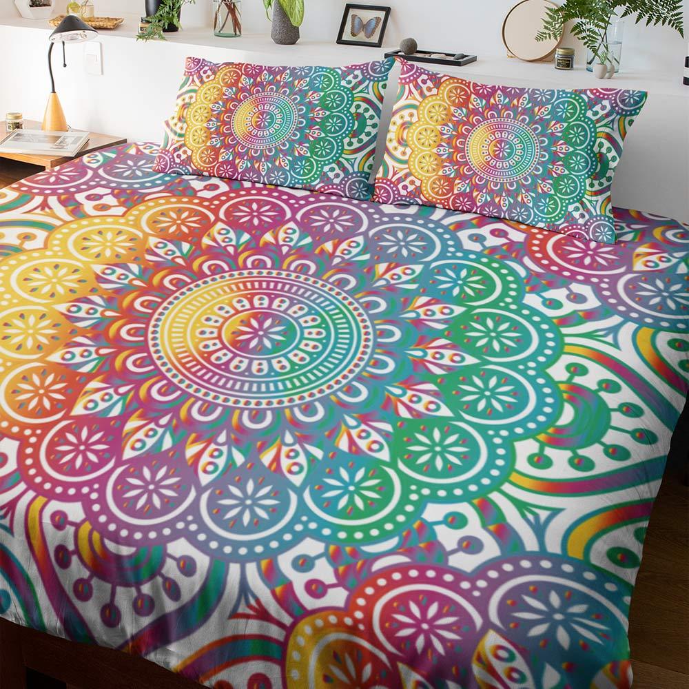 Madness Mandala Bohemian Quilt Cover Set Australia – Little Squiffy