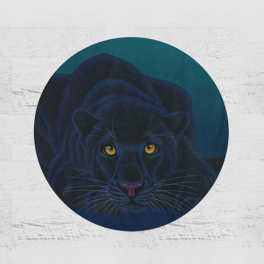 Night Prowl Round Minky Blanket – Little Squiffy